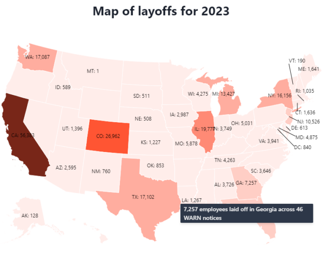 A New Wave of Massive Layoffs Now Hits Georgia • FrankNez